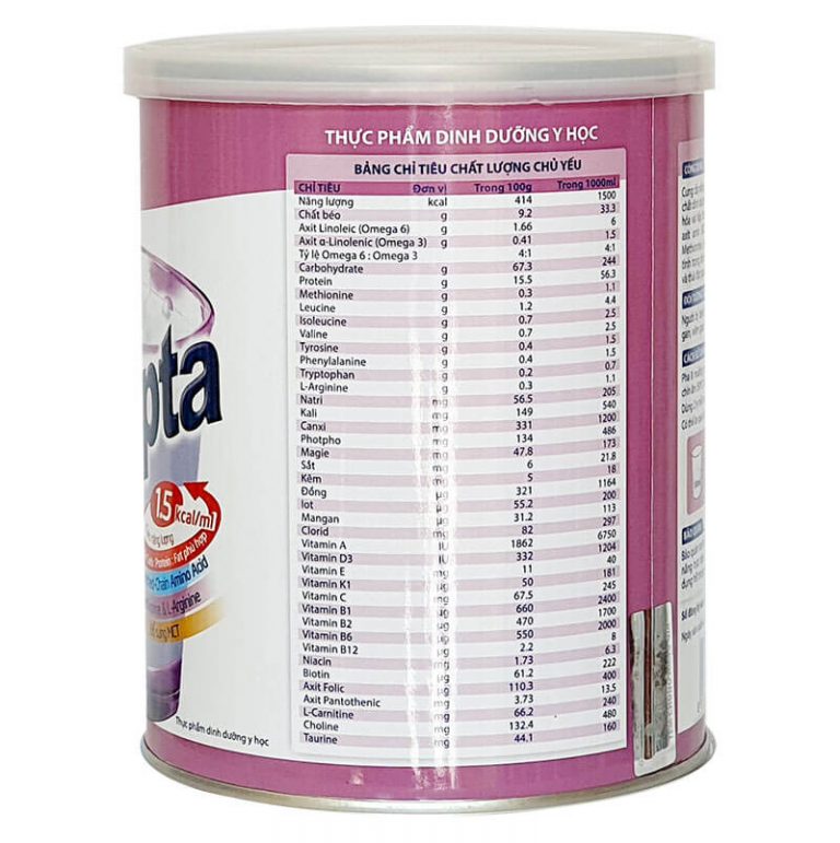 Sữa Fohepta 400g - Dinh Dưỡng Cho Người Bệnh Gan của Vitadairy