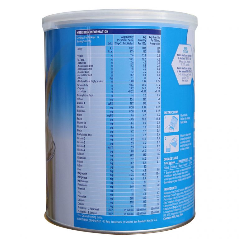 Sữa Kid Essentials Úc Chính Hãng Nestlé 800G (1-10 tuổi)